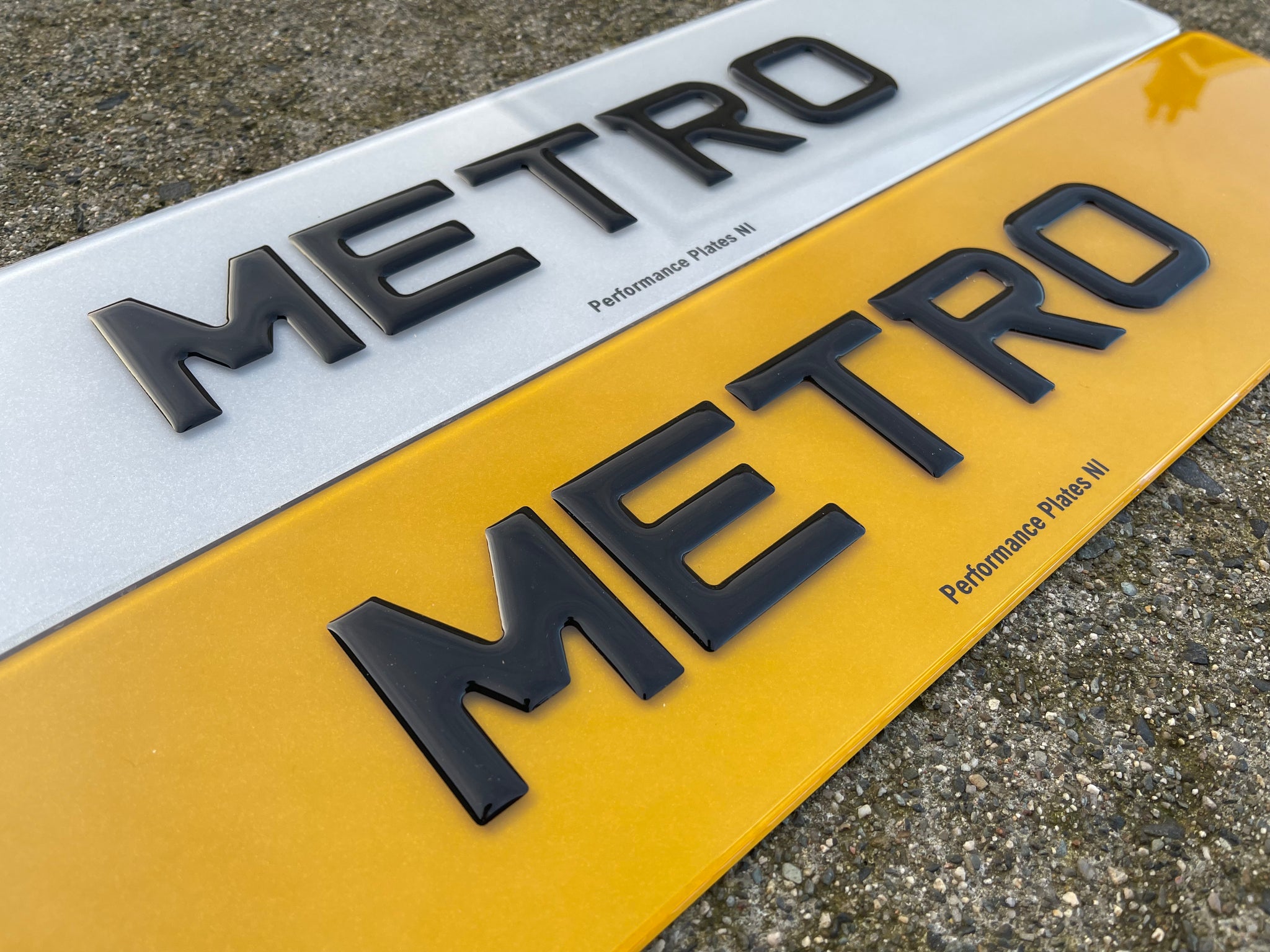 50mm Metro Black – PerformancePlatesNI
