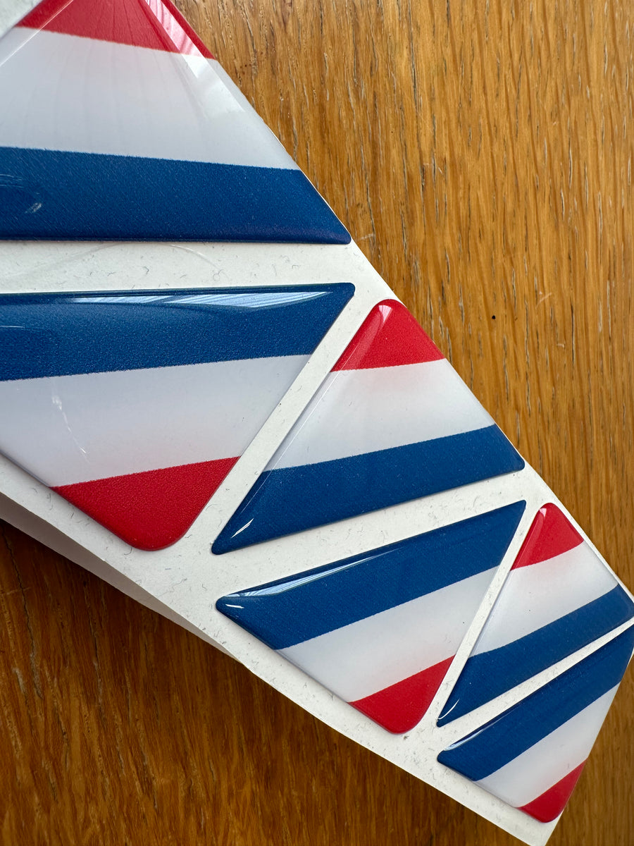 French Corner Badge – PerformancePlatesNI