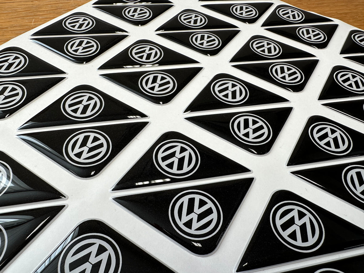 VW Corner Badge – PerformancePlatesNI