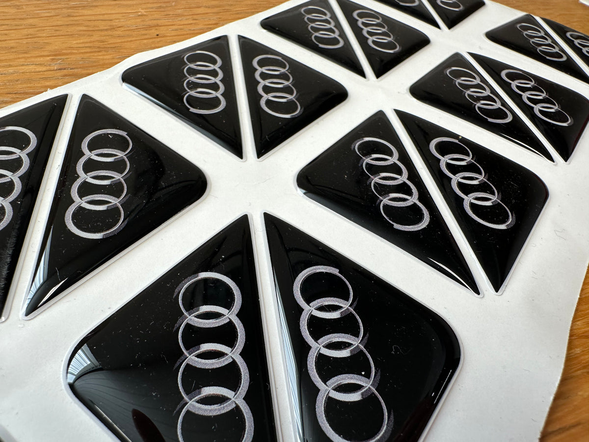 Audi Corner Badge – PerformancePlatesNI