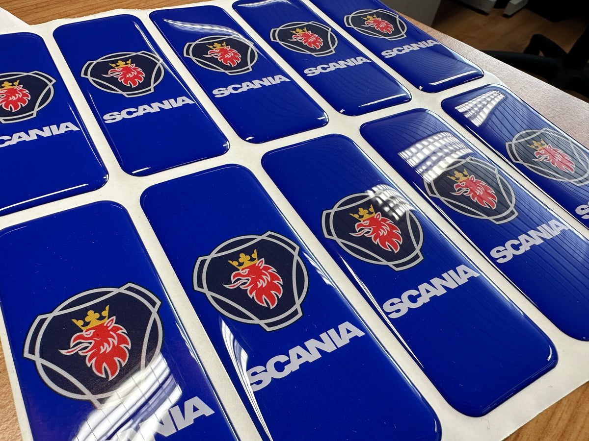 Scania Corner Badge – PerformancePlatesNI