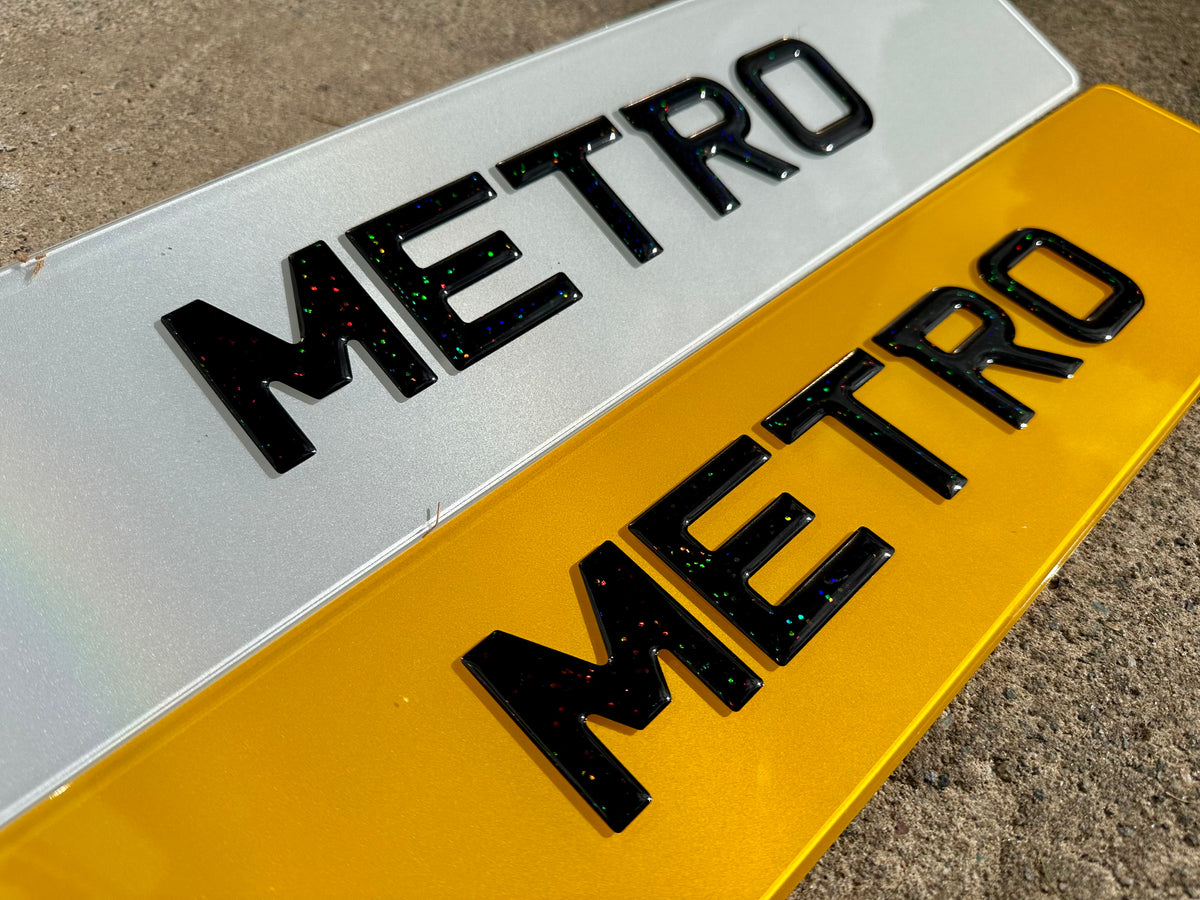 50mm Metro Glitter – PerformancePlatesNI