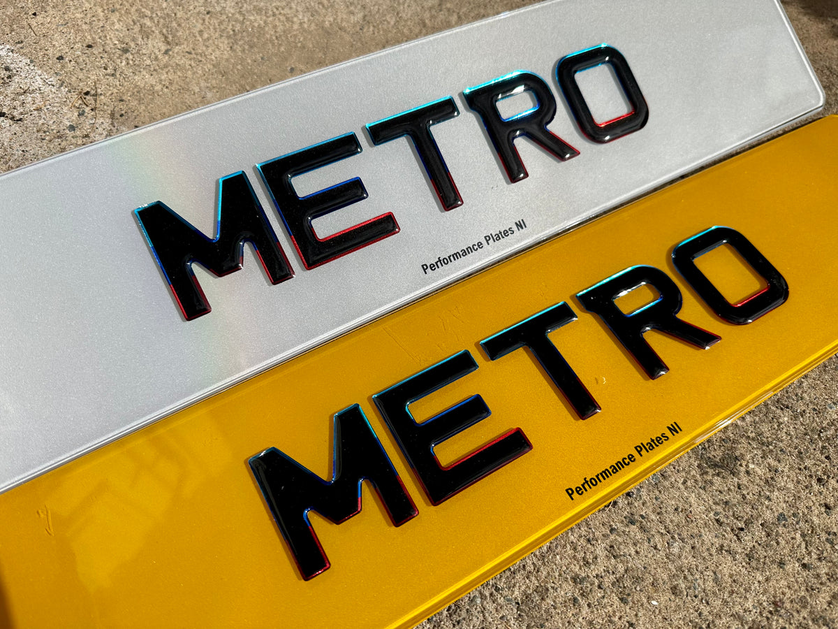 50mm Metro BMW – PerformancePlatesNI
